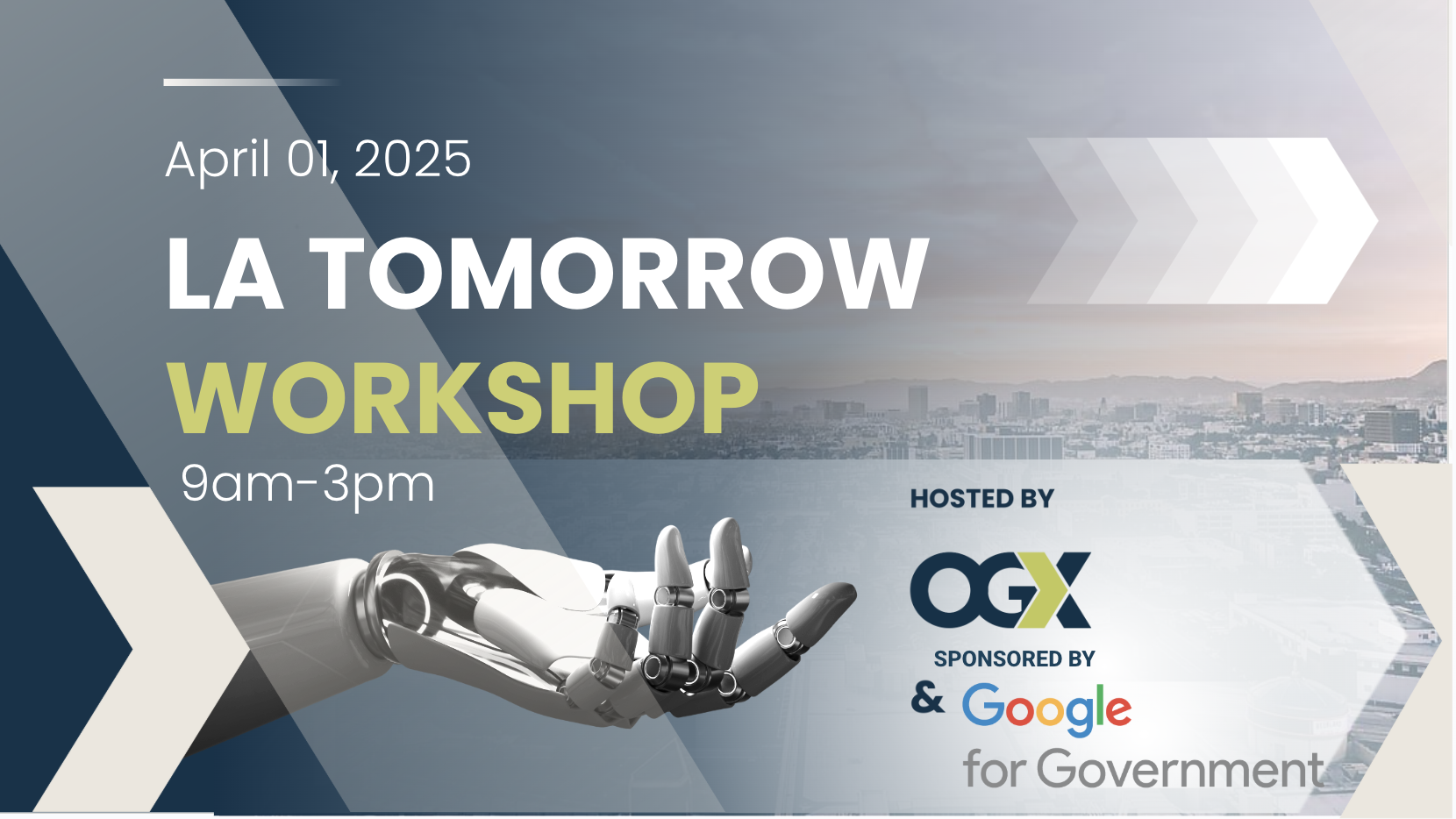 LA's Tomorrow Workshop: Security, AI, and Mobility - OGx Consulting